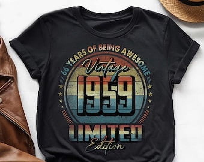 Hot Trending With 66 Years Of Being Awesome, Vintage 66Th Birthday ...