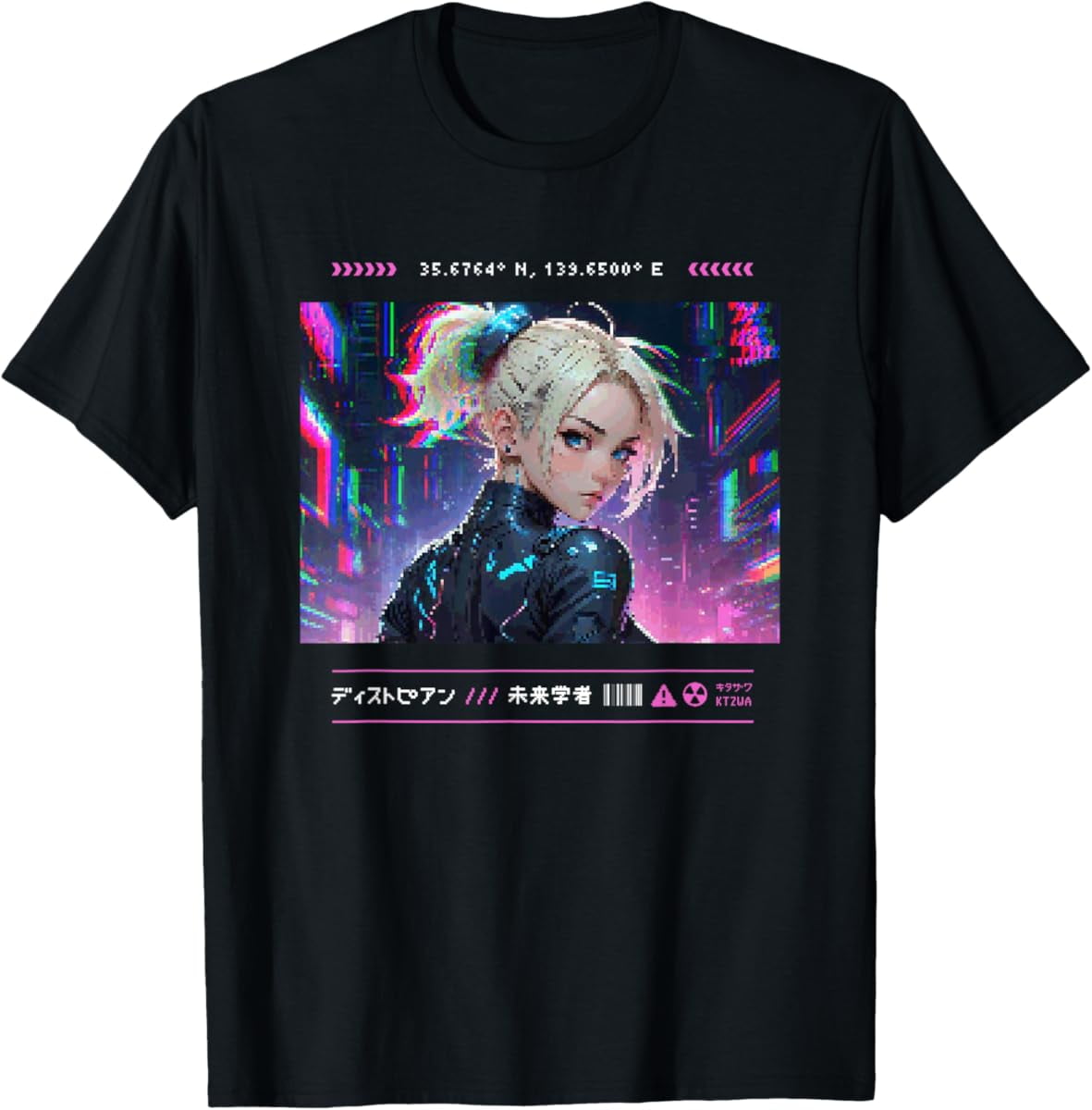 Hot Trending 8-Bit Anime Japanese Cyberpunk Streetwear Art Tokyo ...