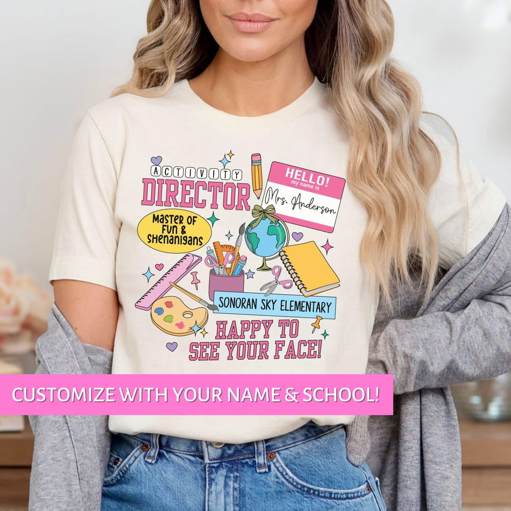 Hot Trending Activity Director Shirt School Activity Director Gifts ...