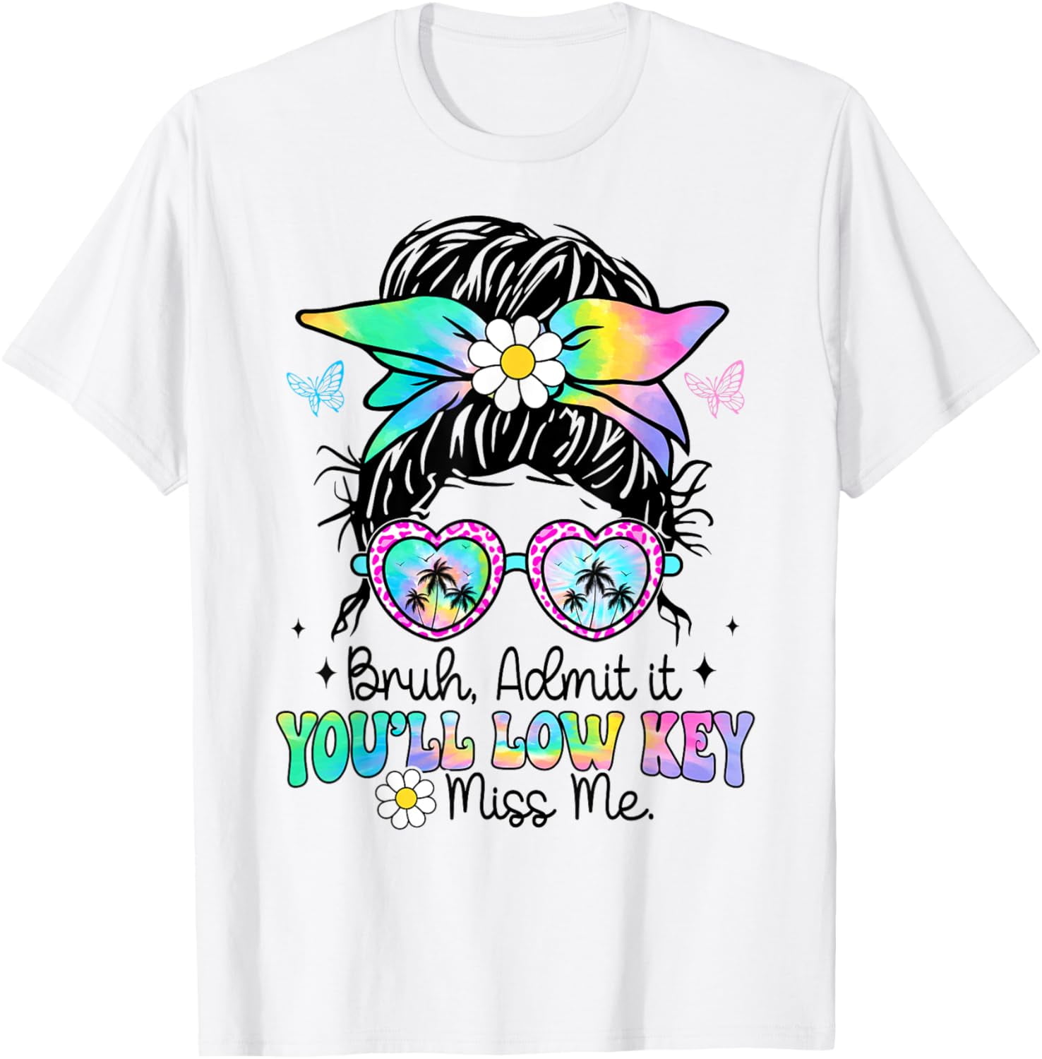 Hot Trending Admit It You'Ll Low Key Miss Me Bruh Funny Bruh Teacher ...