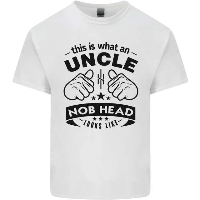 Hot Trending An Uncle Nob Head Looks Like Uncles Day T-Shirt Design ...