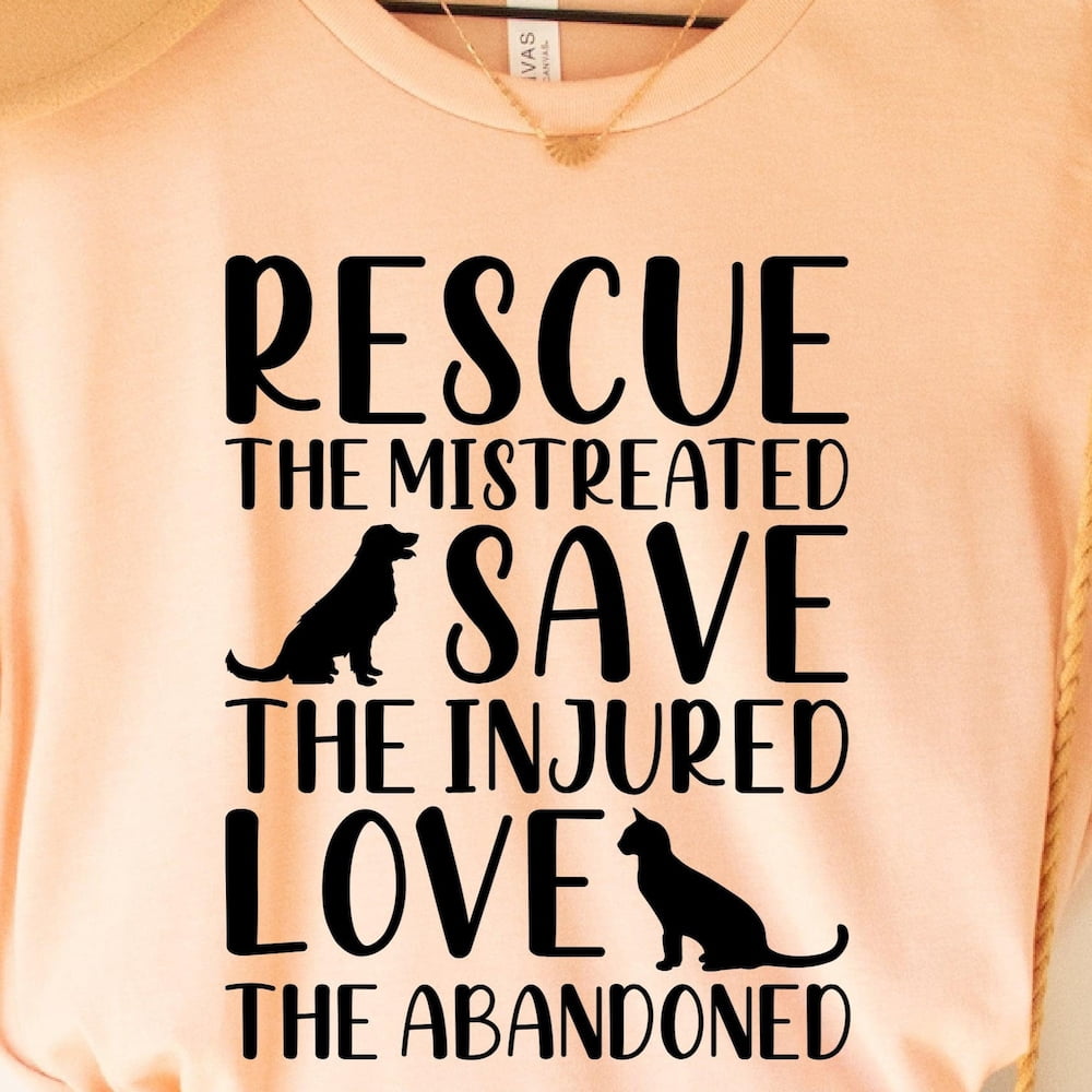 Hot Trending Animal Rescue Rescue The Mistreated Save The Injured Love ...