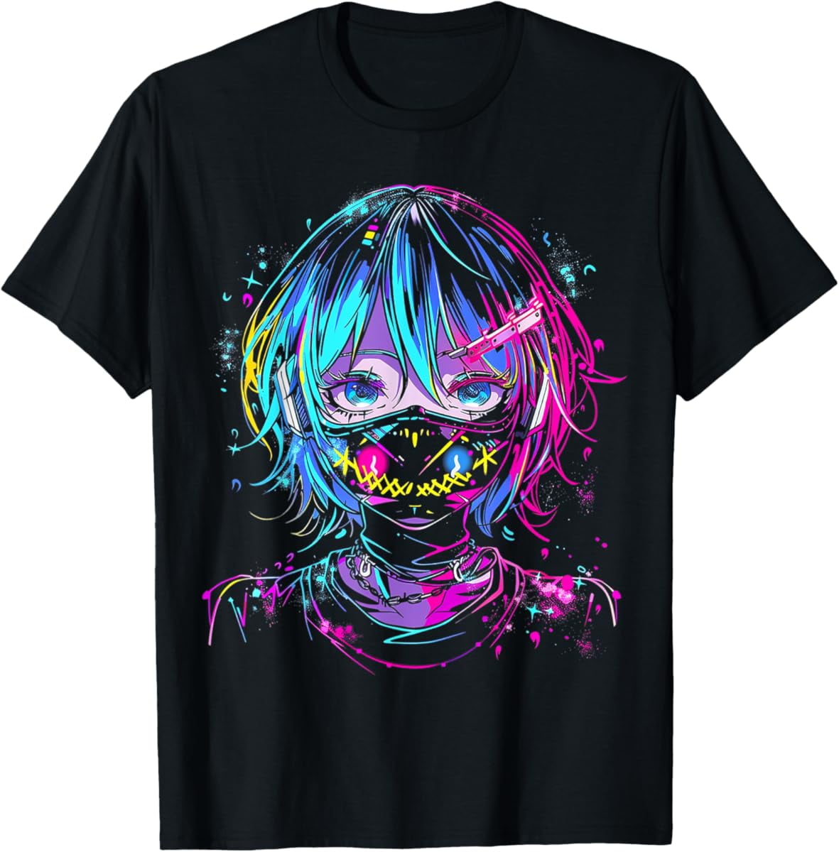 Hot Trending Anime Manga Graphic Tattoo Artwork Anime T-Shirt Vintage ...