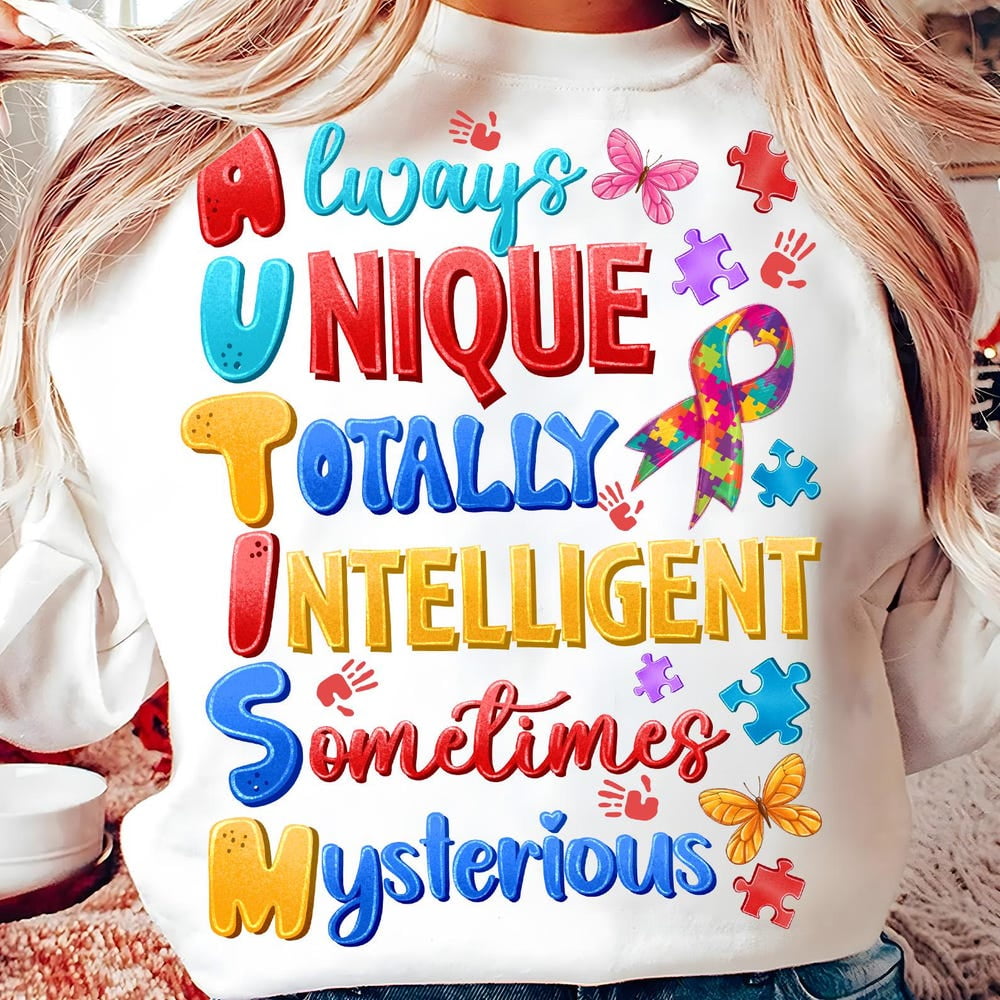 Hot Trending Autism Always Unique Totally, Autism, Autism Month, Autism ...