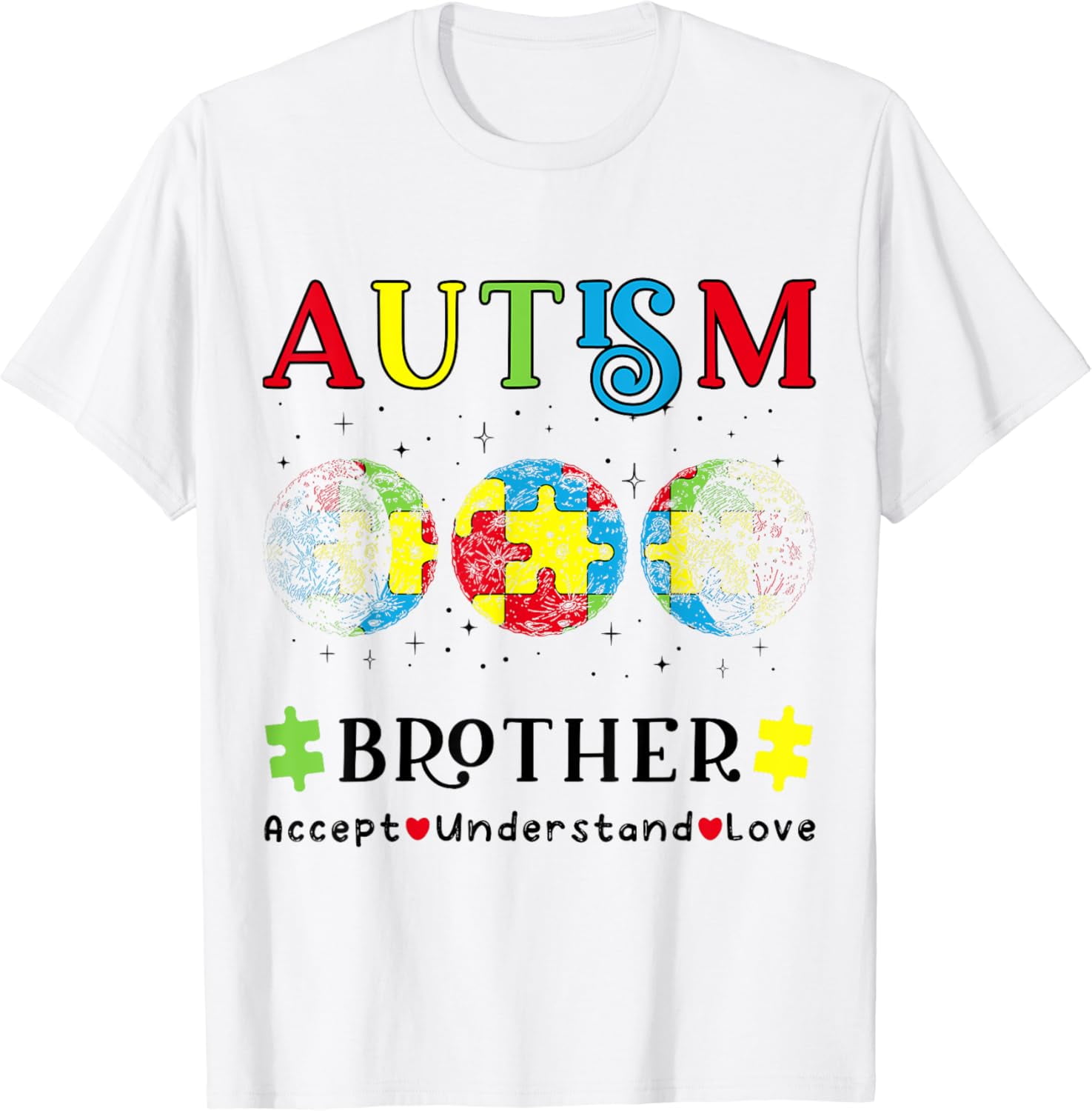 Hot Trending Autism Brother Awareness Month Day Accept Understand Love ...