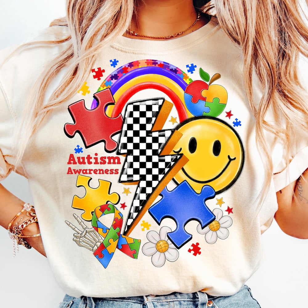 Hot Trending Autism Lightning Bolt, Autism Awareness, Autism ...