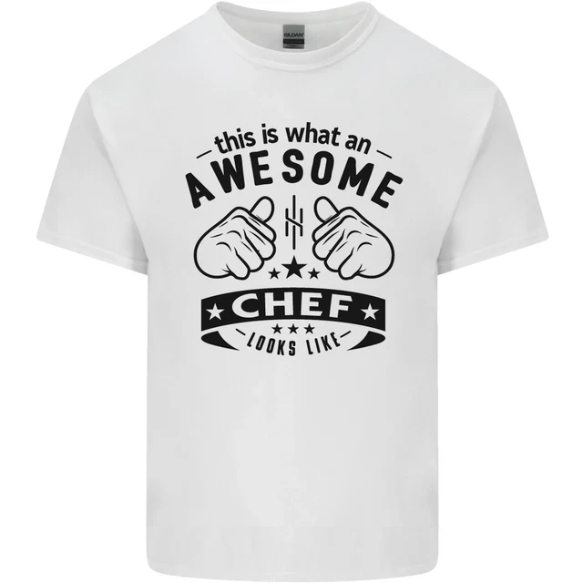 Hot Trending Awesome Chef Looks Like Funny Cooking T-Shirt Design ...