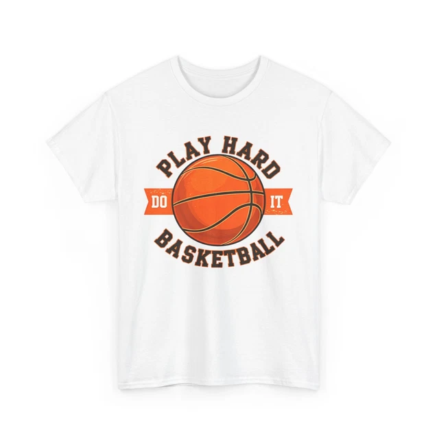 Hot Trending Basketball Court Action Tee | Hoops Game Style | Play Hard ...