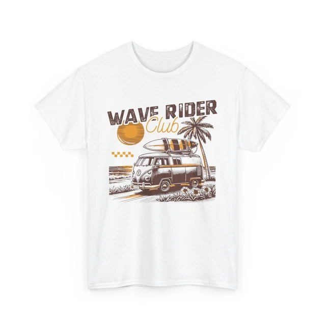 Hot Trending Beach Vibes T-Shirt | Summer Ocean Waves Tee | Vintage Sea ...