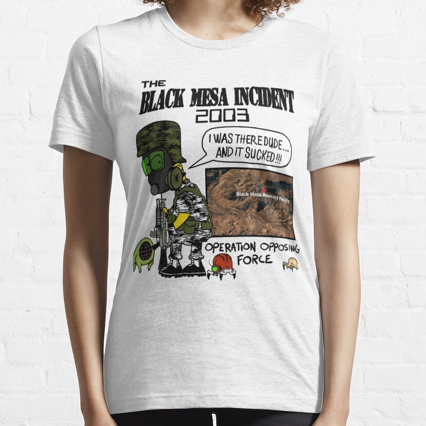 Hot Trending Black Mesa Incident Veteran Essential T-Shirt Vintage ...