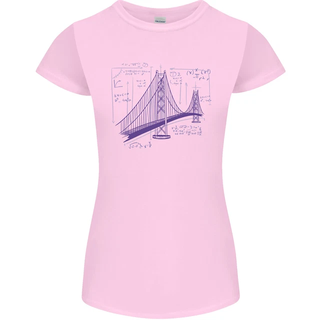 Hot Trending Bridge Equation Physics Maths Geek T-Shirt Design Preview ...