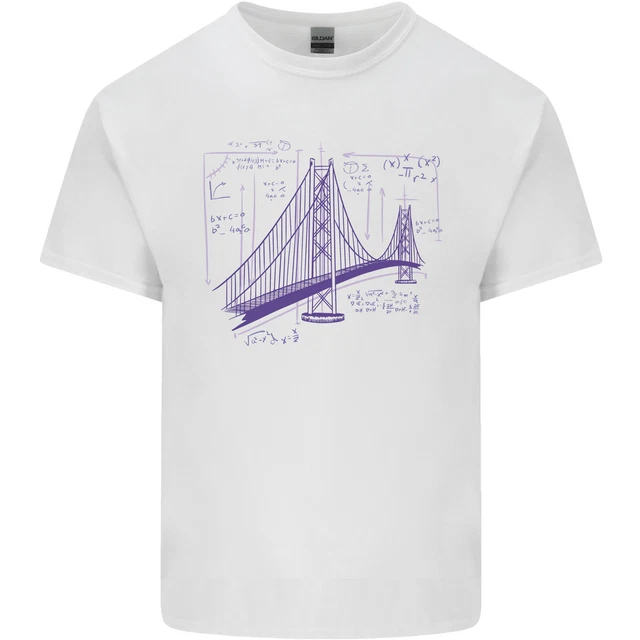 Hot Trending Bridge Equation Physics Maths Geek T-Shirt Design Preview ...