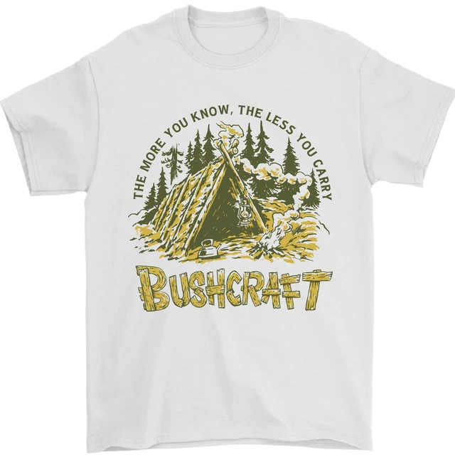 Hot Trending Bushcraft Funny Outdoor Pursuits Scouts Camping T-Shirt ...