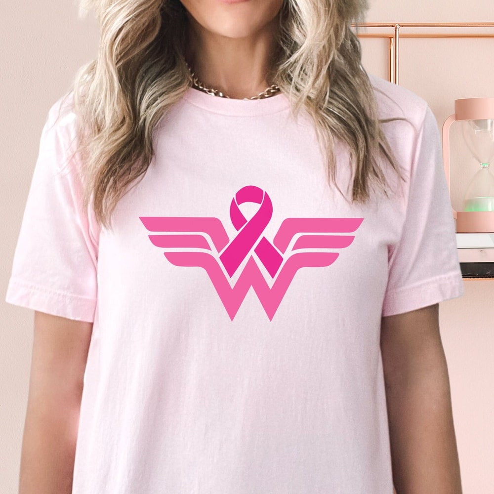 Hot Trending Cancer Ribbon Wonder Women Cancer Warrior Breast Cancer ...