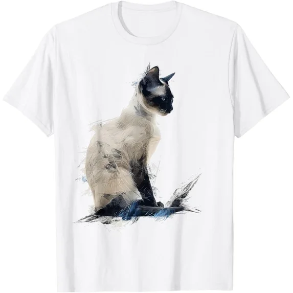 Hot Trending Cat Abstract Motif Drawing Art Animal Cat Design Preview ...