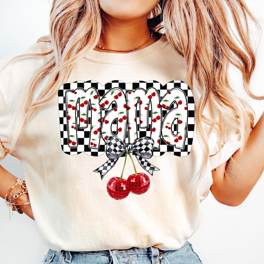 Hot Trending Cherry Mama, Mom Life, Mother'S Day, Cherry Mama ...