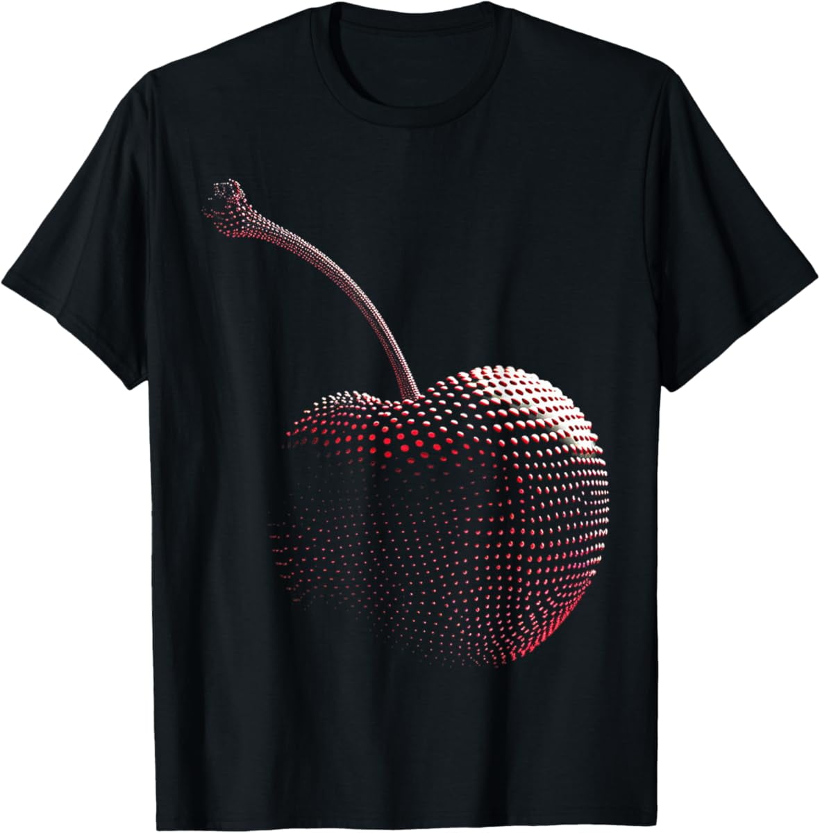 Hot Trending Cherry Pixel Drawing Art Graphic T-Shirt Vintage Tee ...