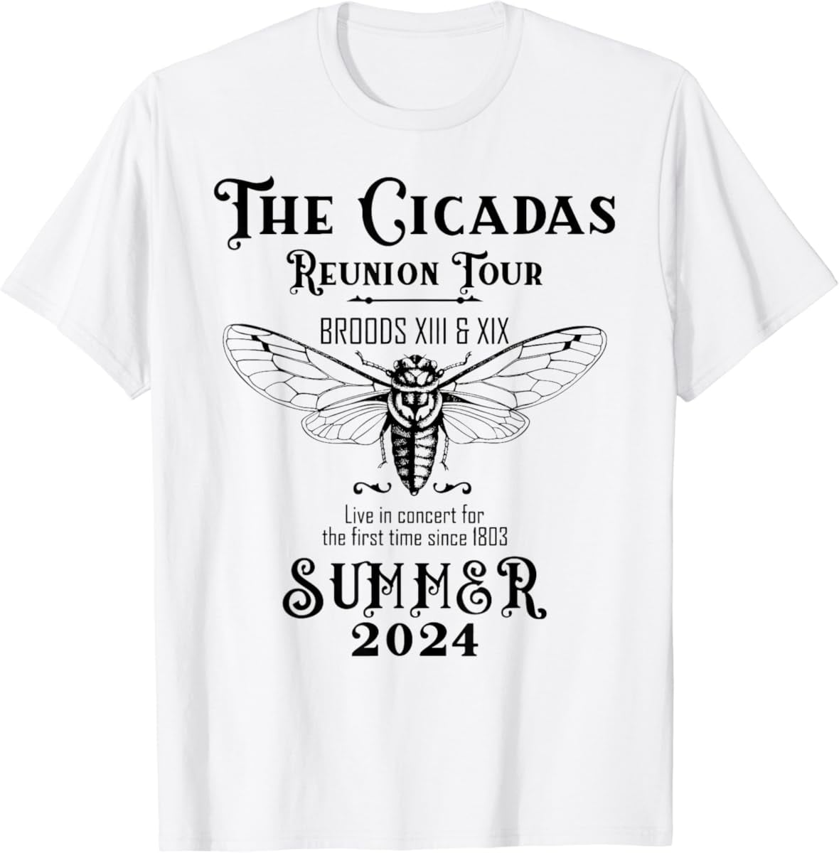 Hot Trending Cicada Brood XIII XIX Summer 2024 Reunion Tour Swarm ...