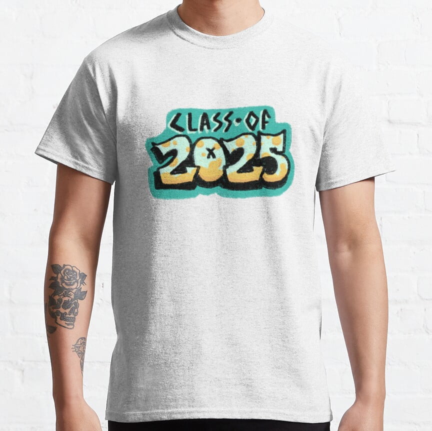 Hot Trending Class of 2025 Classic T-Shirt Vintage Birthday Gifts ...