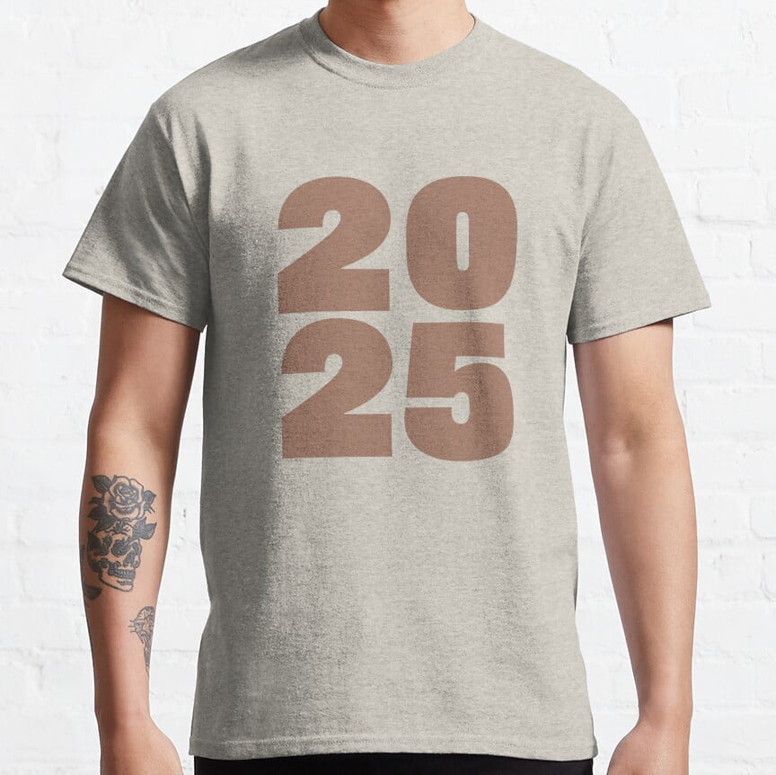 Hot Trending Color of the Year 2025 Mocha Mousse Classic T-Shirt ...