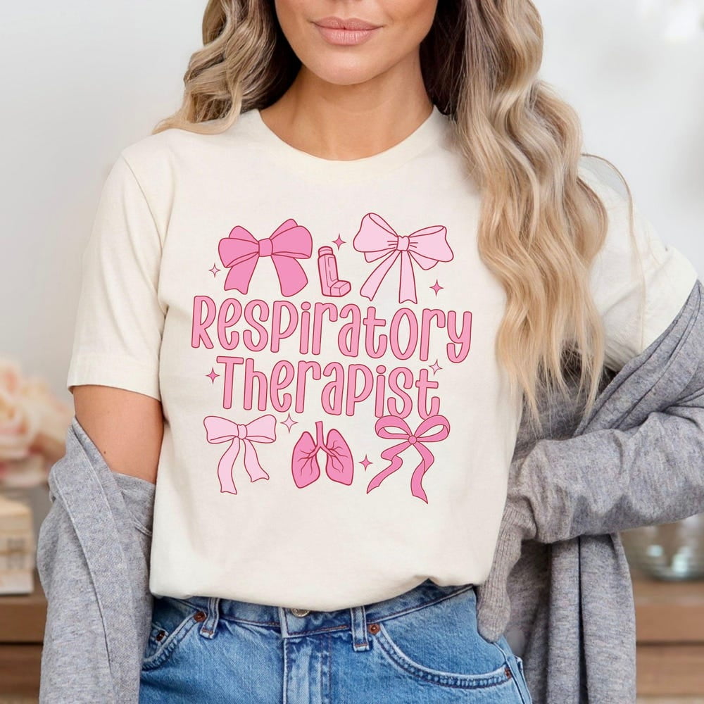 Hot Trending Coquette Respiratory Therapist Shirt Lung Squad Rt Gifts Respiratory Therapy Gift ...