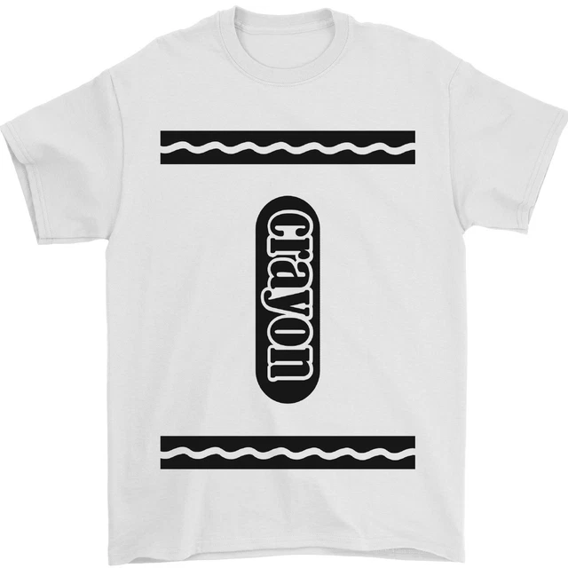 Hot Trending Crayon Fancy Dress Outfit Costume Funny T-Shirt Design ...