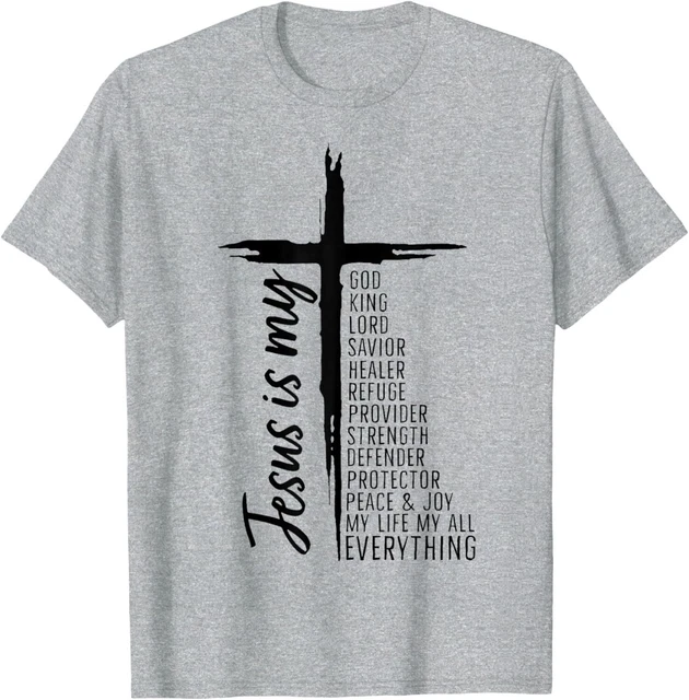Hot Trending Cross Christian Christ Jesus Is My God King Lord And ...