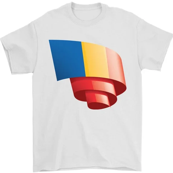 Hot Trending Curled Chad Flag Chadian Day Football T-Shirt Design ...