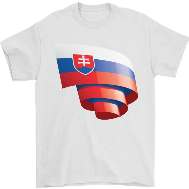 Hot Trending Curled Slovakia Flag slovakia Day Football T-Shirt Design ...