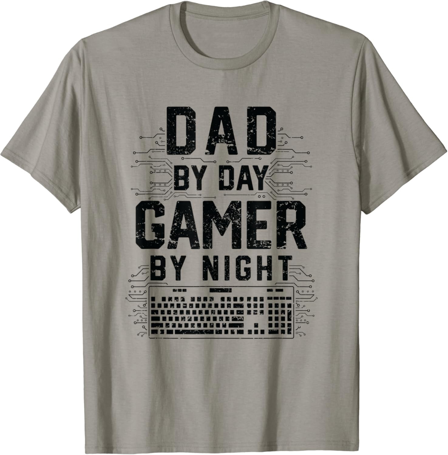Hot Trending Dad By Day Gamer By Night, Funny Father'S Day Gaming Gift ...
