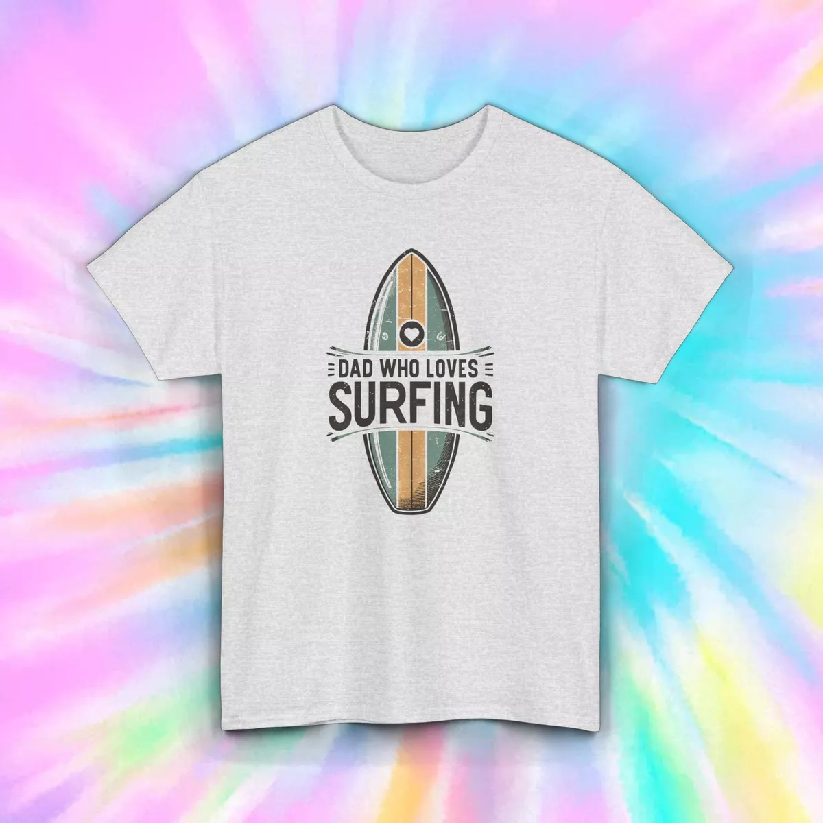 Hot Trending Dad Who LOveres Surf T-Shirt | Surfboard Graphic | Father ...