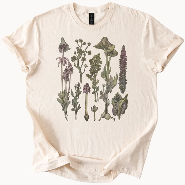 Hot Trending Dark Botanical Tee Poisonous Plant T Shirt Macabre Garden ...