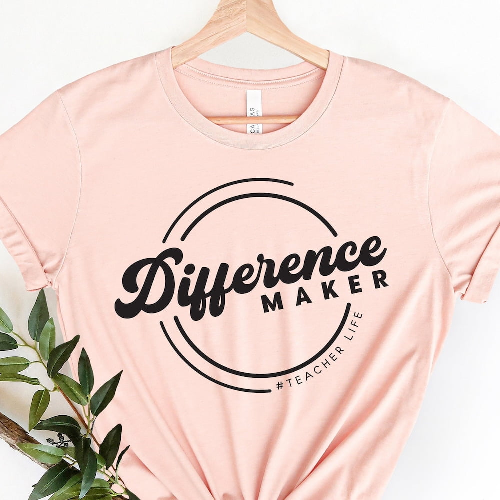 Hot Trending Difference Maker, Teacher, Teacher Gift, Teacher Life, Teacher Appreciation , Cute ...