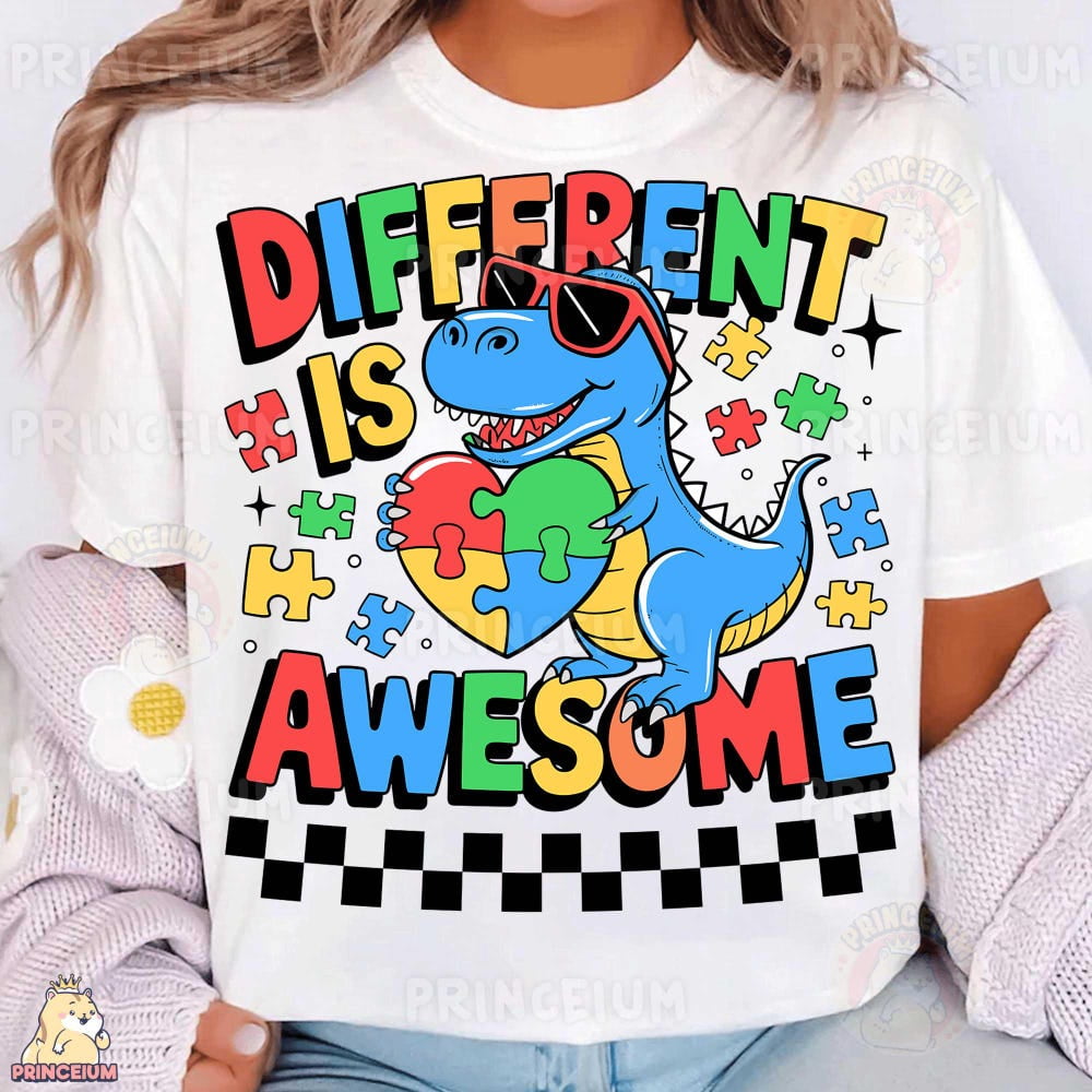 Hot Trending Different Is Awesome, Autism Awareness Understand Love ...