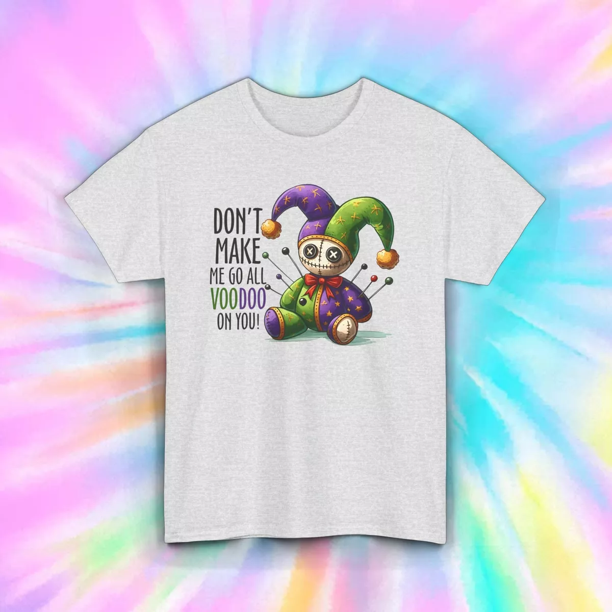 Hot Trending Don't Make Me Go Voodoo On You T-Shirt | Cute Voodoo Doll ...