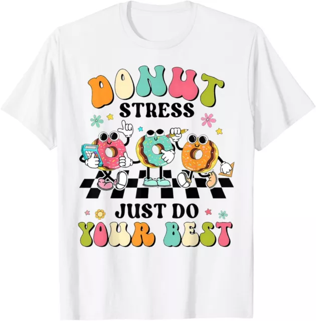 Hot Trending Donut Stress Just Do Your Best Testing Day Squad Teacher ...