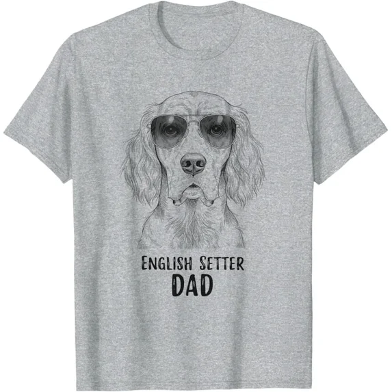 Hot Trending English Setter Dad Dog Design For Men Design Preview Only ...