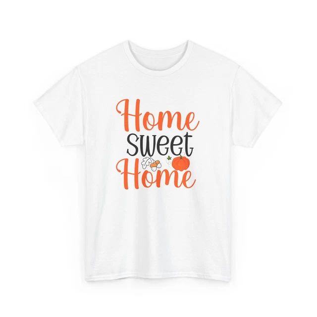 Hot Trending Fall Aesthetic T-Shirt | Autumn Leaves Pumpkin Tee | Home ...