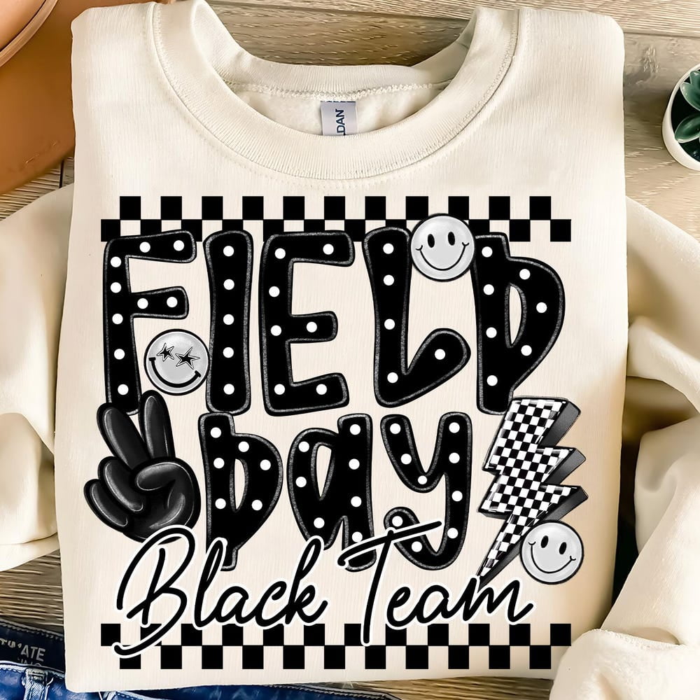 Hot Trending Field Day Black Team, Color Field Trip Team, Teacher Field ...