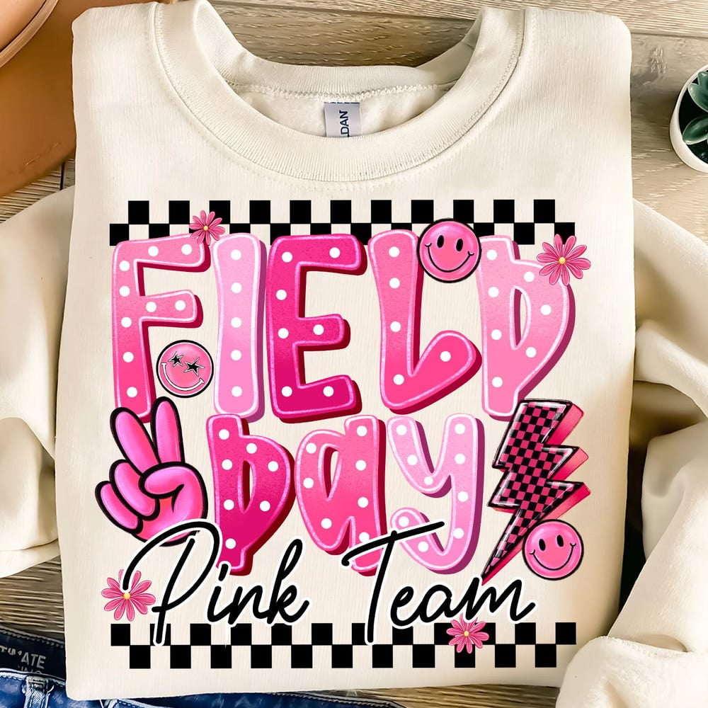 Hot Trending Field Day Pink Team, Color Field Trip Team, Teacher Field ...