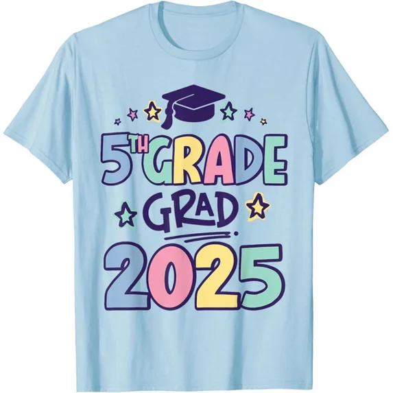 Hot Trending Fifth 5th Grade Grad 2025 Elementary School Graduate ...