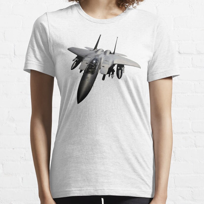 Hot Trending Fighter jet Army Air Force Navy. Essential T-Shirt Vintage ...