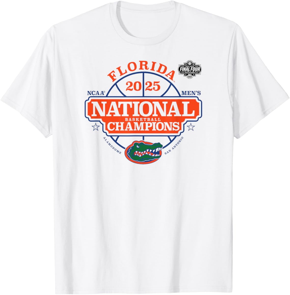 Hot Trending Florida Gators National Champs 2025 Men's Basketball White ...