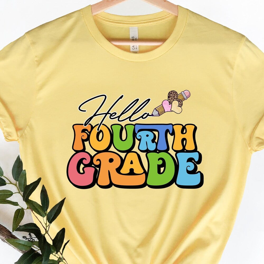 Hot Trending Fourth Grade Teacher, 4Th Grade Teacher, First Day Of ...
