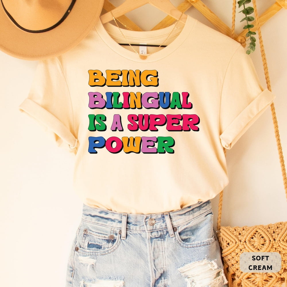 Hot Trending Funny Bilingual Teacher Being Bilingual Is A Super Power ...