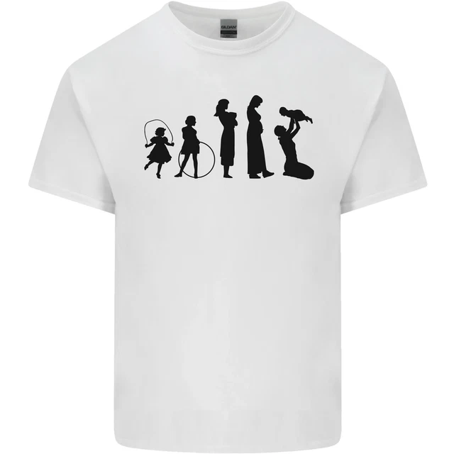 Hot Trending Funny Child to Mother Evolution Mothers Day T-Shirt Design ...