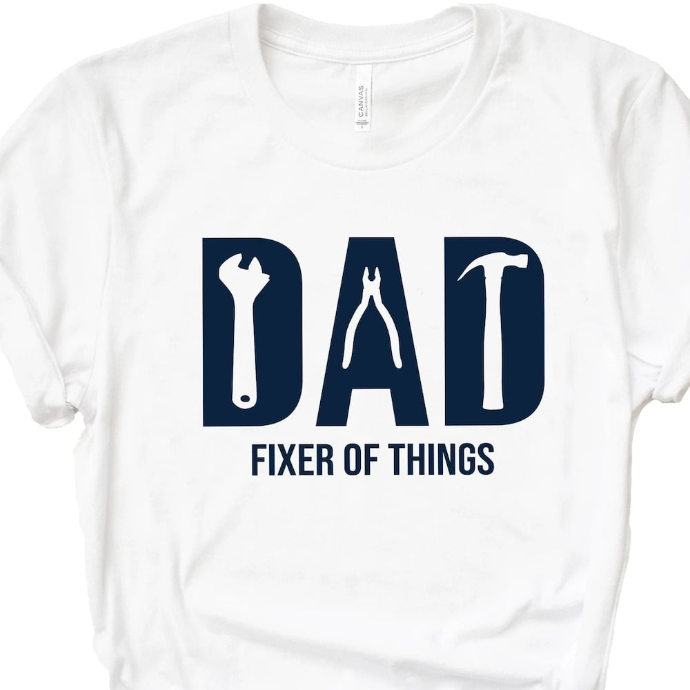 Hot Trending Funny Dad Birthday ,Fixer Of Things ,New Dad ,Dad ,Daddy ...