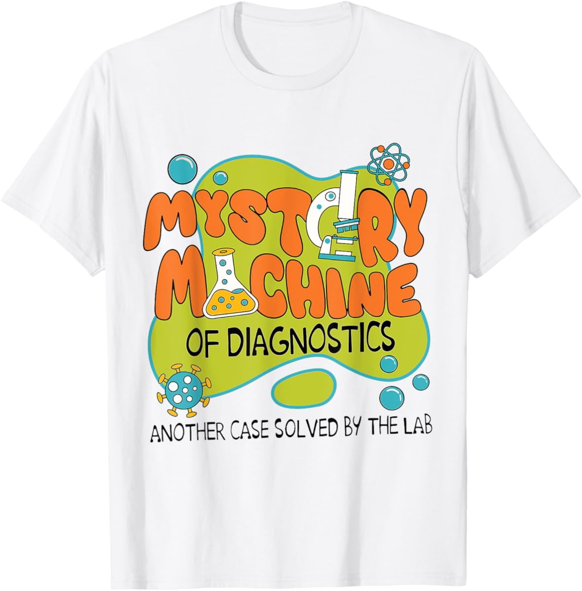 Hot Trending Funny Lab Week 2025 Retro Mystery Machine Of Diagnostics T ...