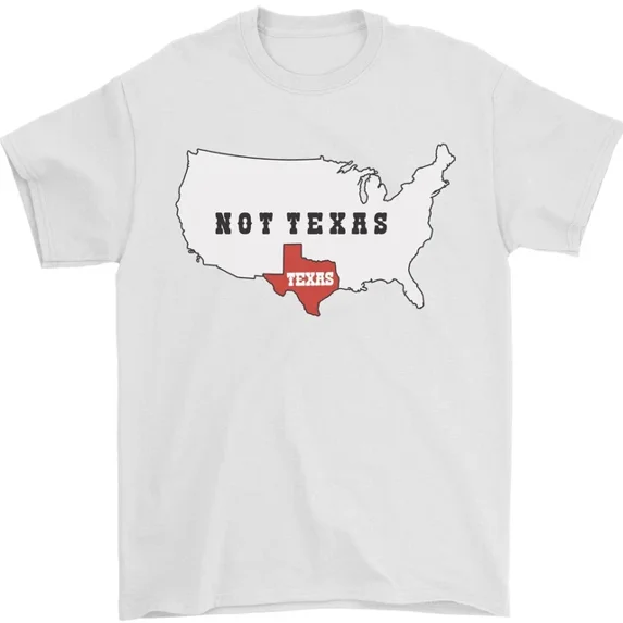 Hot Trending Funny Texas Not Texas State Independence USA T-Shirt ...