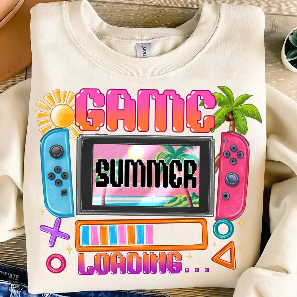 Hot Trending Game Summer, Summer Loading Design, Retro Gaming, Video ...